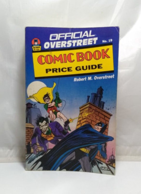 Overstreet Price Guide #19 (1989) Batman Cover Robert M Overstreet | eBay