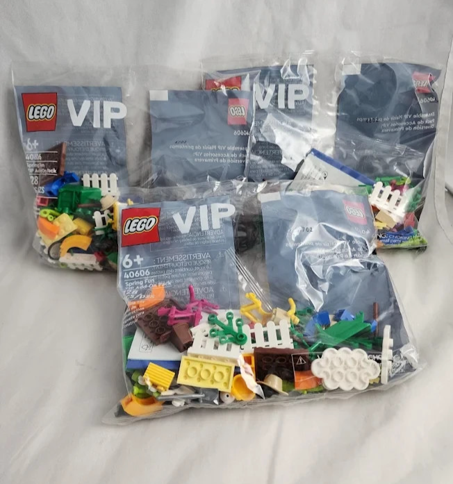 Lego Spring Fun VIP Add-On Pack - 40606 - Brand New Sealed - GWP - Lot ...
