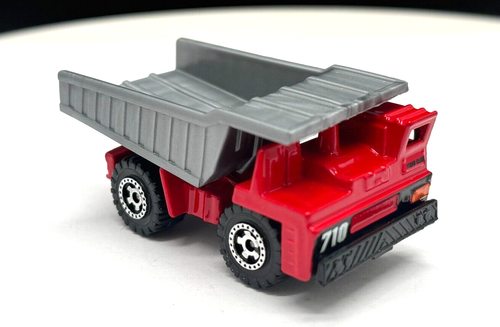 Vintage Matchbox Diecast Dump Truck 1989 Loose Red/Gray | eBay