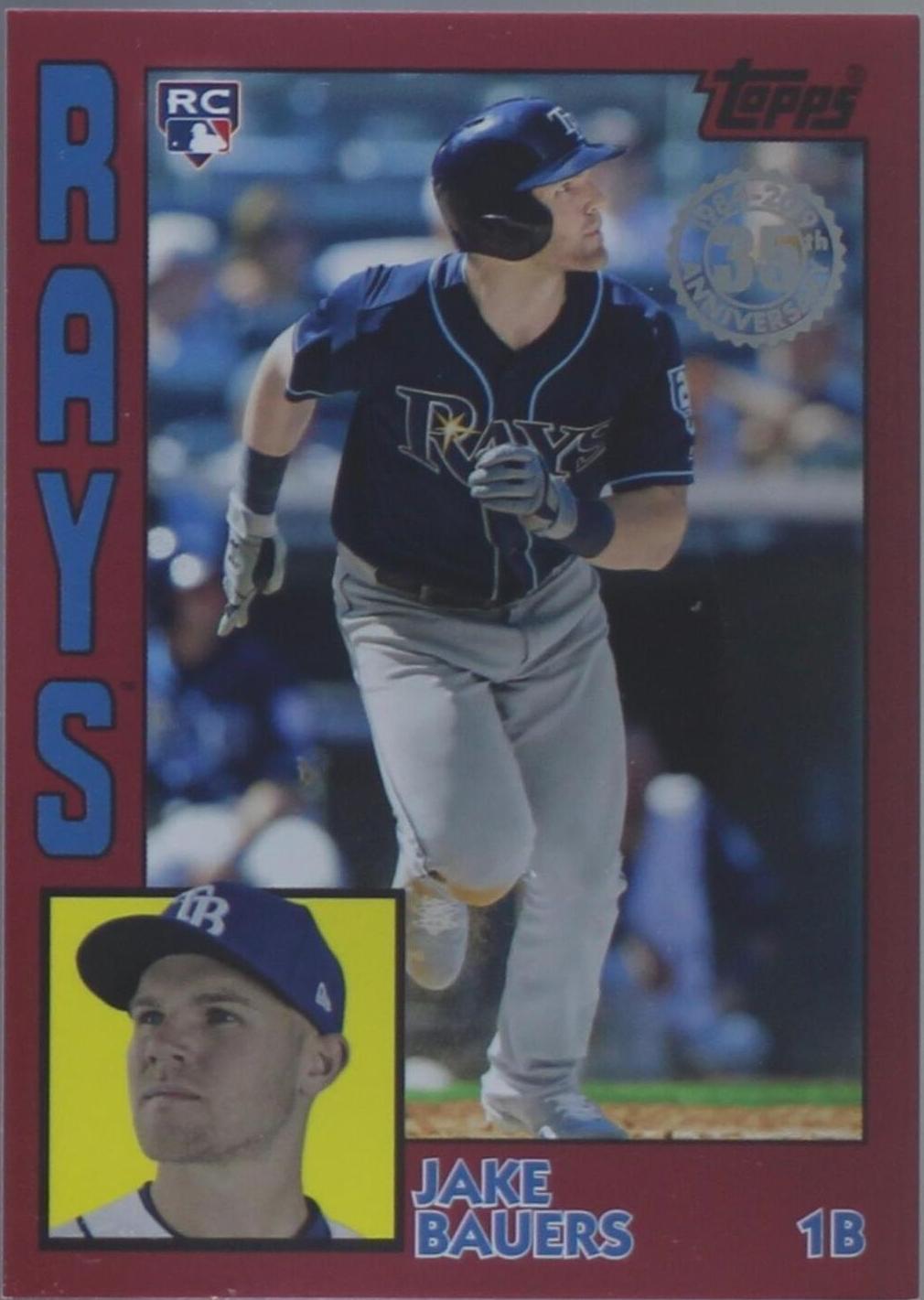 2019 Topps - 1984 Topps Baseball Jake Bauers #T84-7 Red /10 (RC) for sale online | eBay