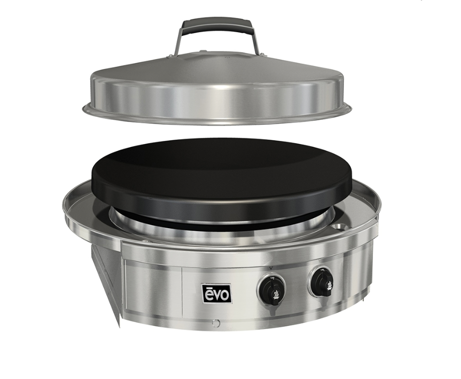 Evo Affinity 30G Outdoor 30" Drop in Cooktop Seasoned Cook Surface ...