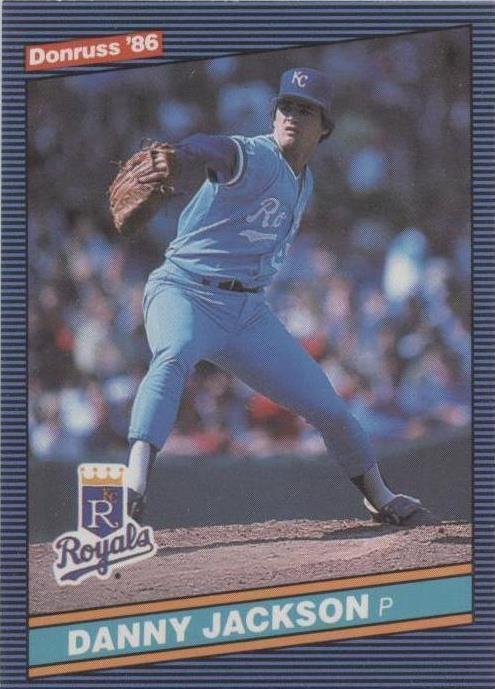 1986 Donruss - Danny Jackson #95 for sale online | eBay