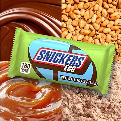 SNICKERS Chocolate Easter Candy Eggs 1.1-Ounce 24 Count Box Bars | eBay