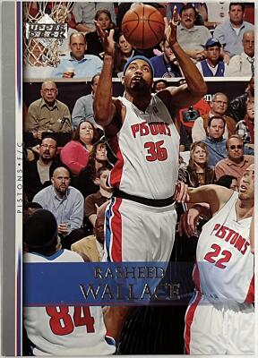 2007-08 Upper Deck #129 Rasheed Wallace | eBay