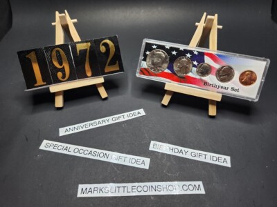 us mint happy birthday coin set 1972 | eBay