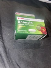 CVS Health Beanaid All Natural Enzyme Supplement 100 Capsules 05* for ...
