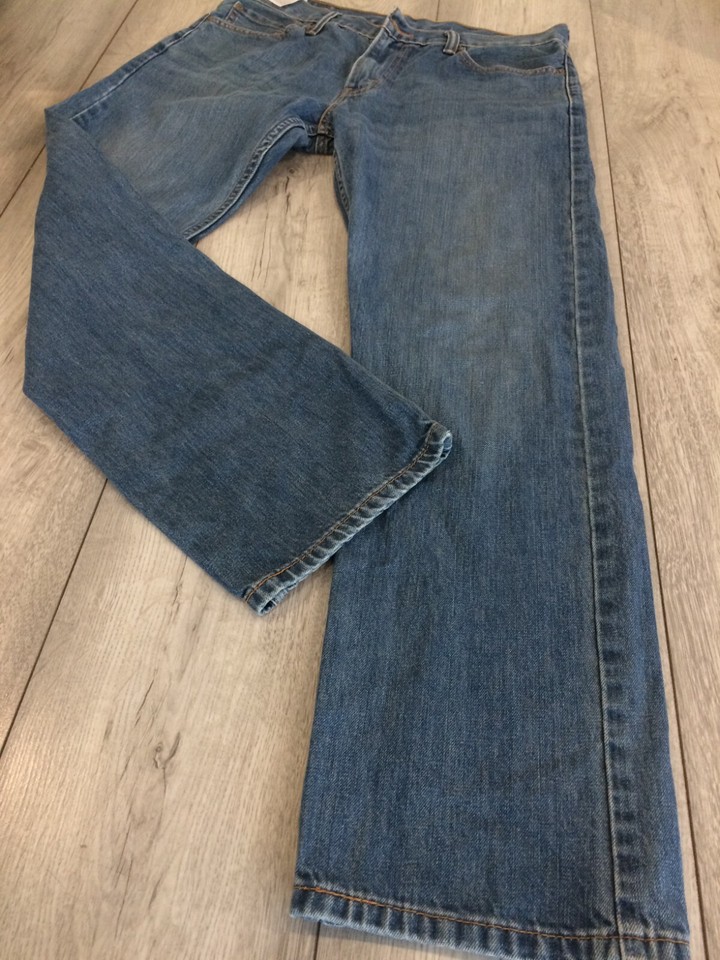 MENS LEVIS 504 JEANS 32 inch WAIST X 30 inch LEG - BLUE.. | eBay