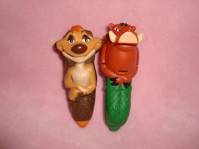 Lion King Timon and Pumbaa Finger Puppets McDonalds PVC Lot 2 pcs | eBay