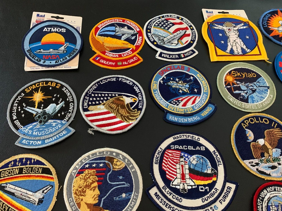 Lot of 48 Mixed NASA Challenger Spacelab Columbia Space Shuttle Mission ...