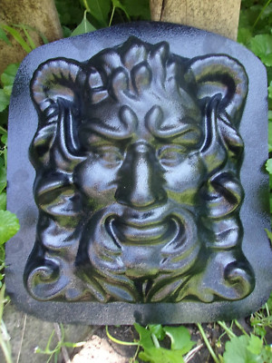 Plaster cement gargoyle face abs plastic mold 10" x 8" x up to 2" | eBay