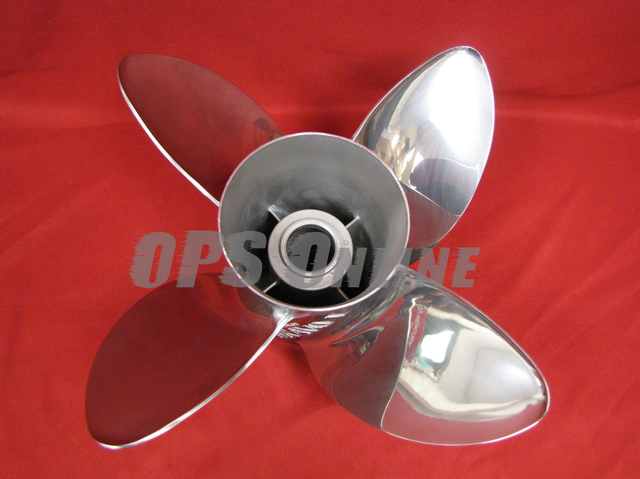 Mercury Bravo 1 XS Pro Finished Propeller 48-831910 15.25 X 22 " RH 4 ...