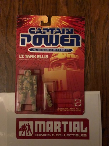 Captain Power Lt. Tank Ellis action figure MOC 1987 | eBay