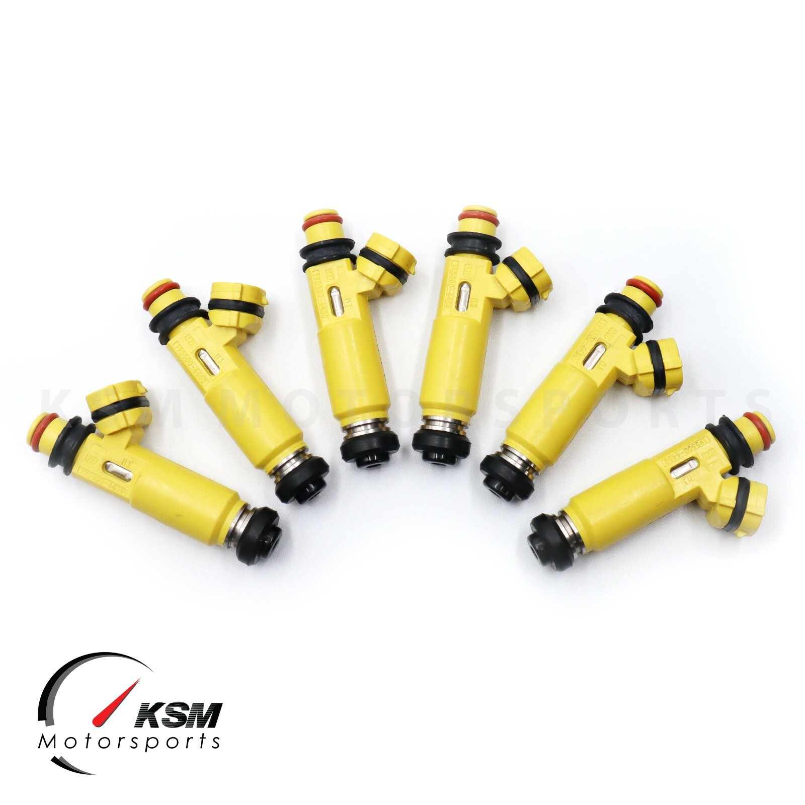 6 x 550cc Fuel injectors for TOYOTA 1FZ-FE LANDCRUISER FZJ78,79,105 ...