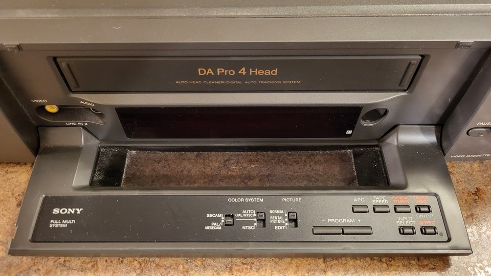 Sony SLV-X731 Multi System PAL/MESECAM/SECAM/NTSC VCR | eBay