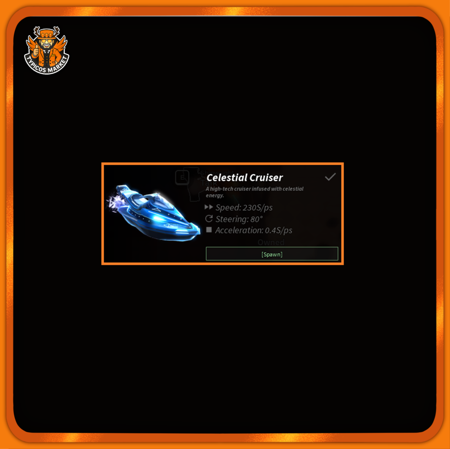 [FISCH] The Celestial Cruiser - [LIMITED BOAT] | eBay