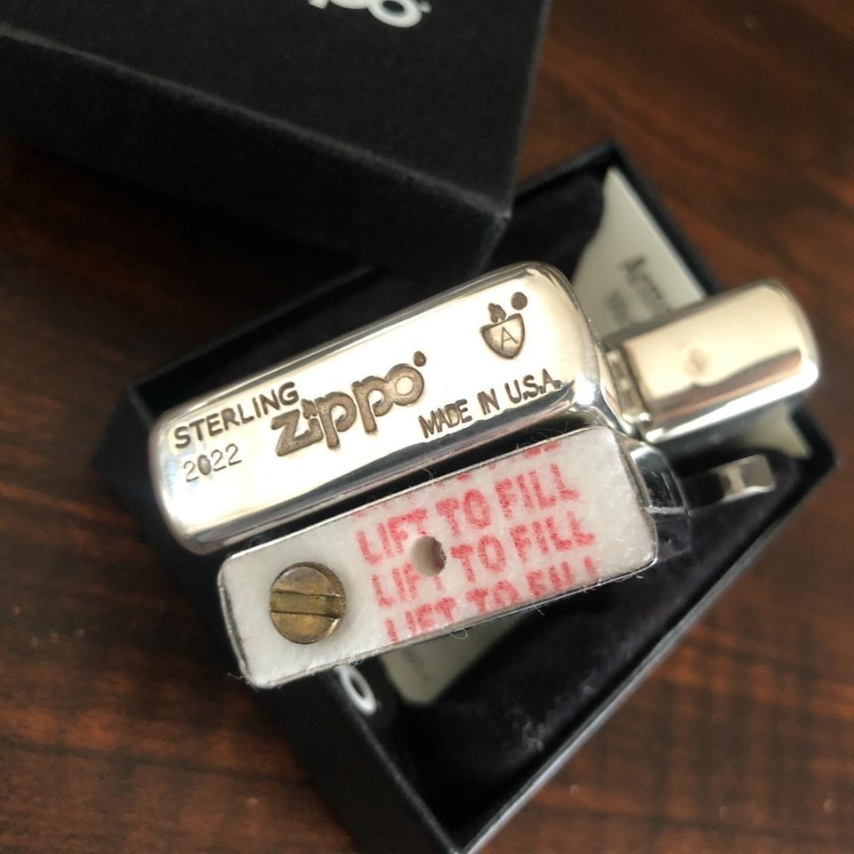 ZIPPO STERLING SILVER Armor Tuning 2022 | eBay UK