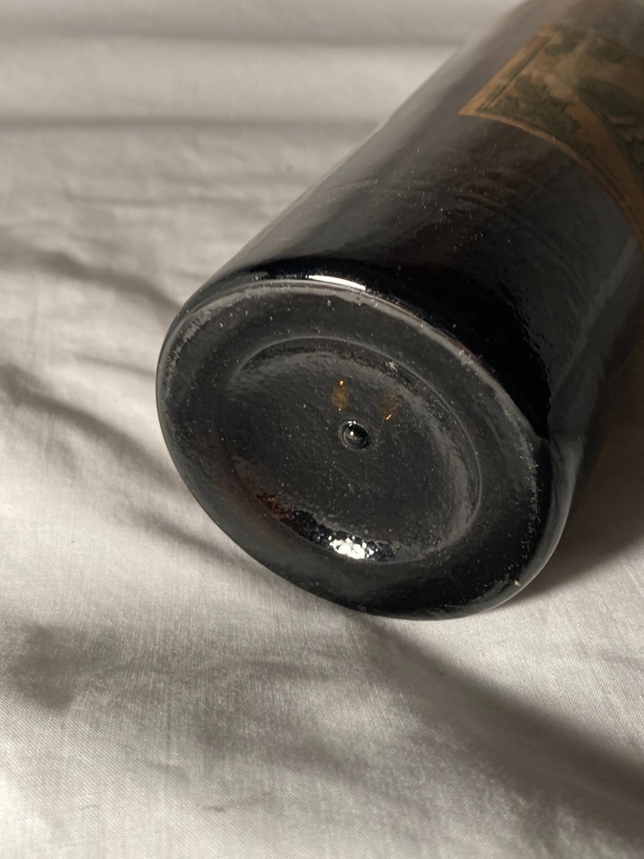 c1870-80 Stoddard Glass Works Keene NH Cylinder Fifth Bay Rum Barber ...