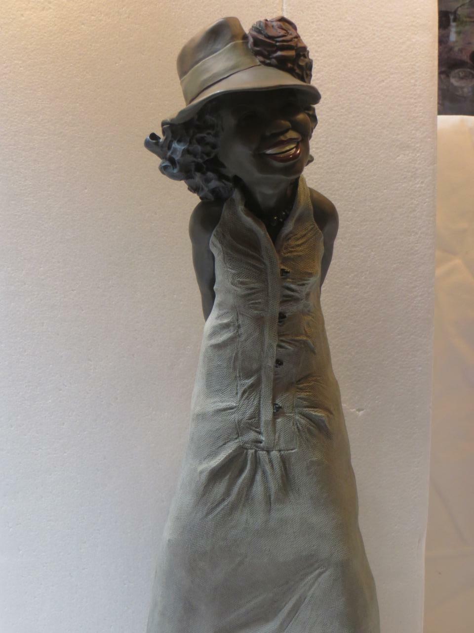 Susan Clayton Fine Times Figurine Gal in Party Hat by Lenox New in Box ...