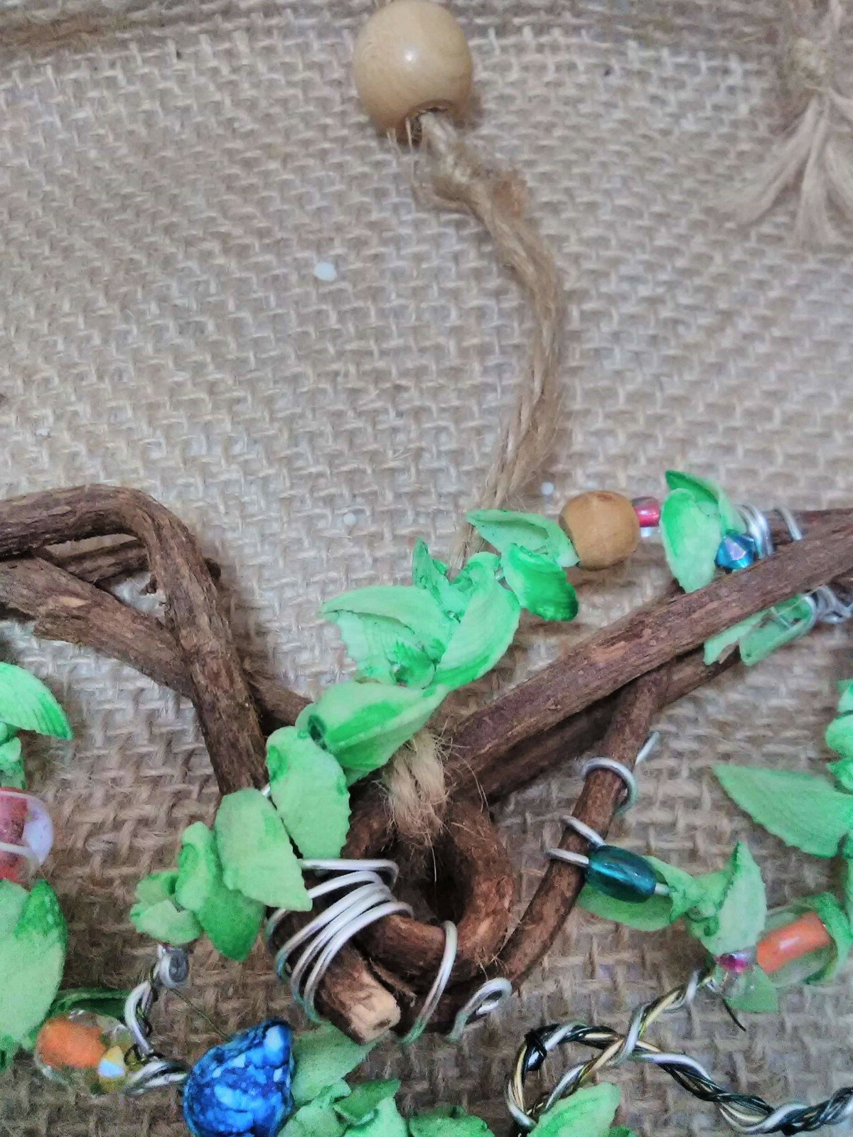 Grapevine and Wire Heart Shaped Tree Of Life with Coral and Shells | eBay