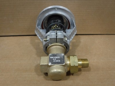 SIEMENS Flowrite 599 Series Valve with 4" Pneumatic Actuator | eBay