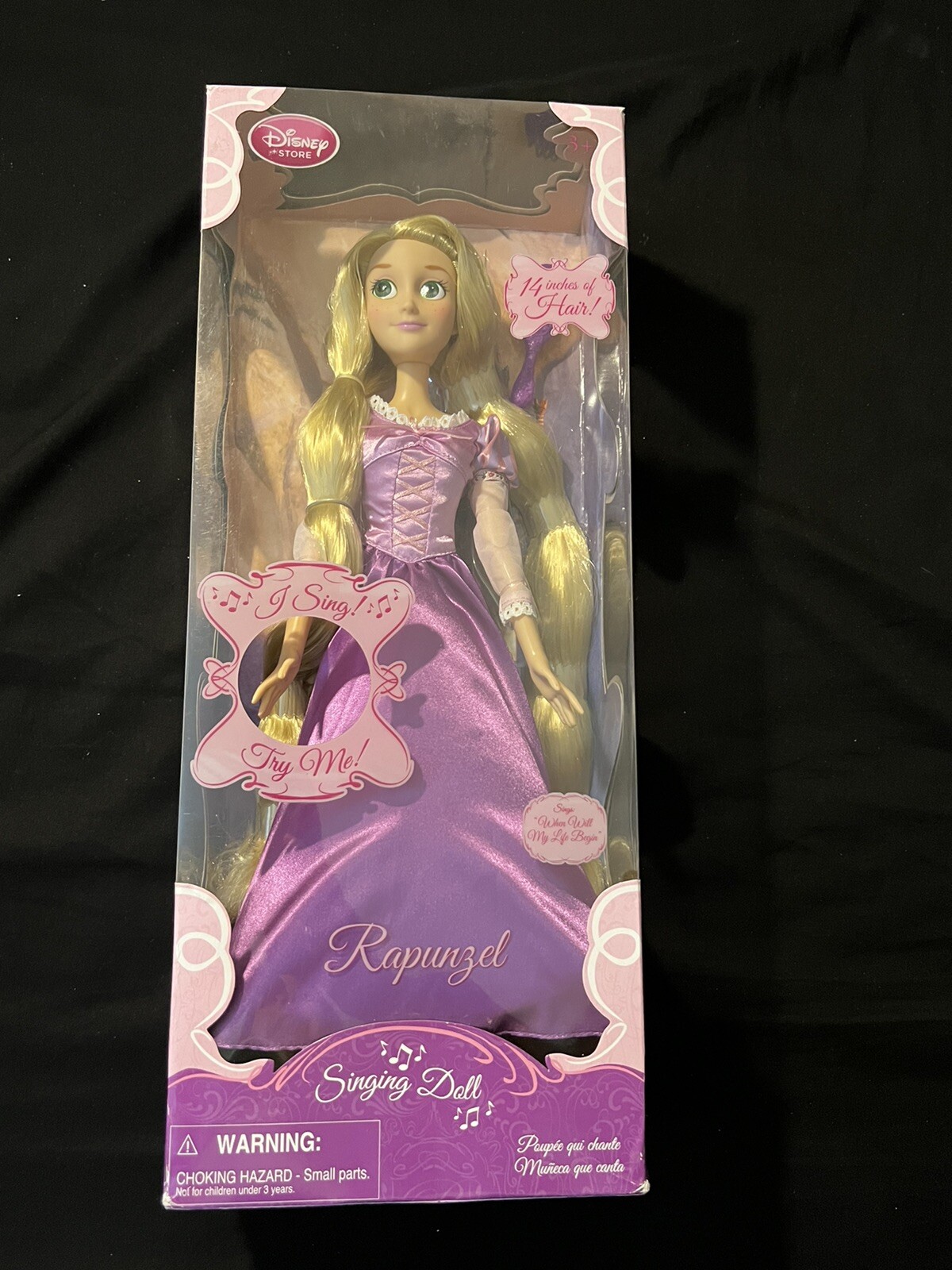 Disney Store Princess Exclusive RAPUNZEL Singing Doll 17" H Tangled ...