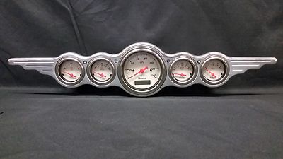 5 Gauge Wing Style Dash Cluster Shark | Vintage