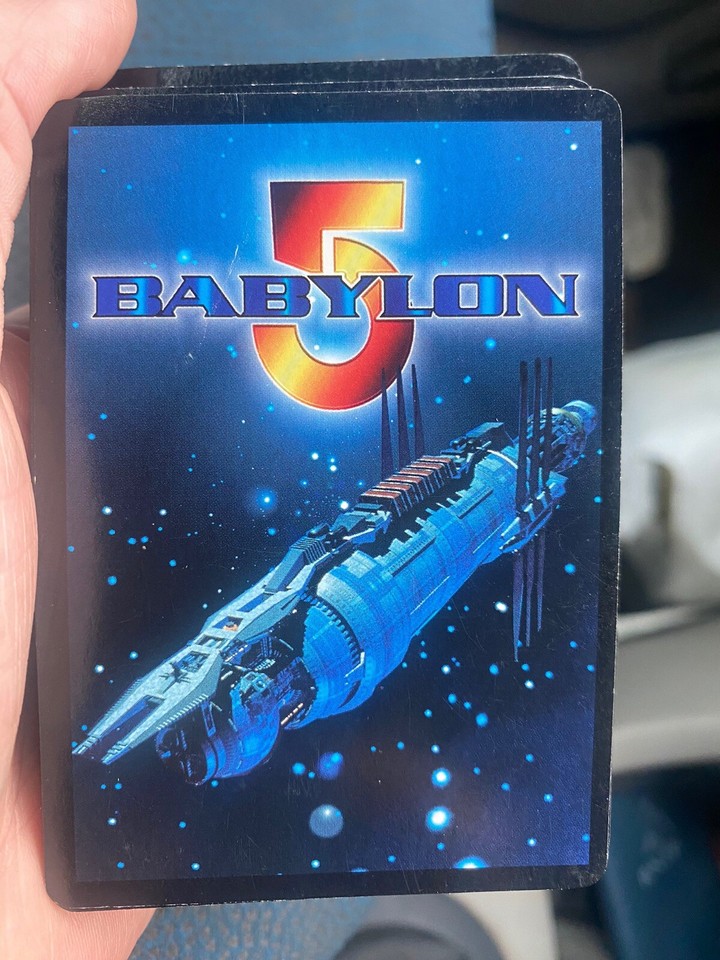 NUG ULG WHEEL OF FIRE 2000 BABYLON 5 CCG COLLECTORS CARD NEAR MINT ...