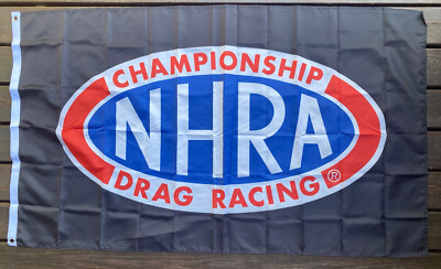 NHRA Drag Racing Flag Hot Rod Racing 3x5 Banner National Association | eBay