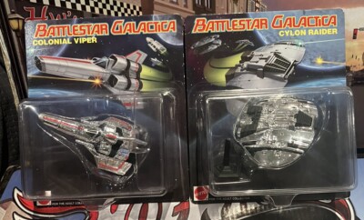 HOT WHEELS BATTLESTAR GALACTICA COMIC CON EXCL COLONIAL VIPER & CYLON ...