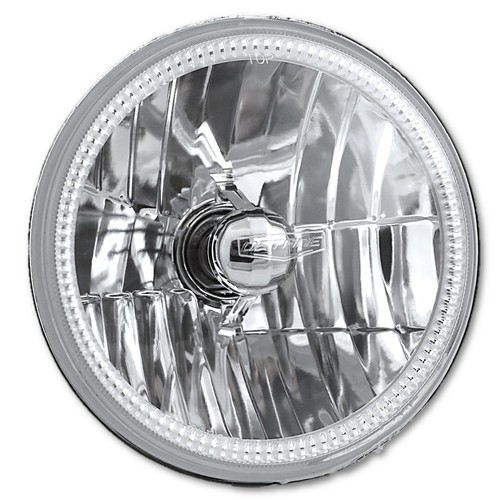 7" Bluetooth Phone RGB SMD LED Color Change Halo Angel Eye 6K HID ...