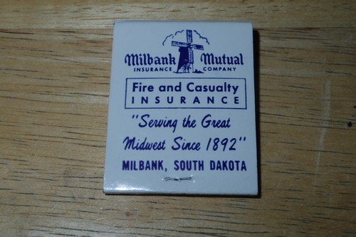 Vintage Milbank Mutual Insurance South Dakota Peterson-Stycket Agency ...