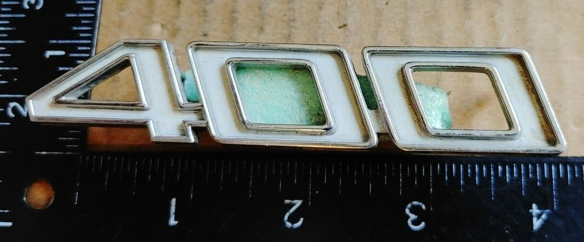 400 Chevy Emblem