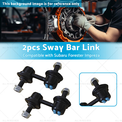 2x Front Stabilizer Sway Bar Link Suitablefor Subaru Forester Impreza ...