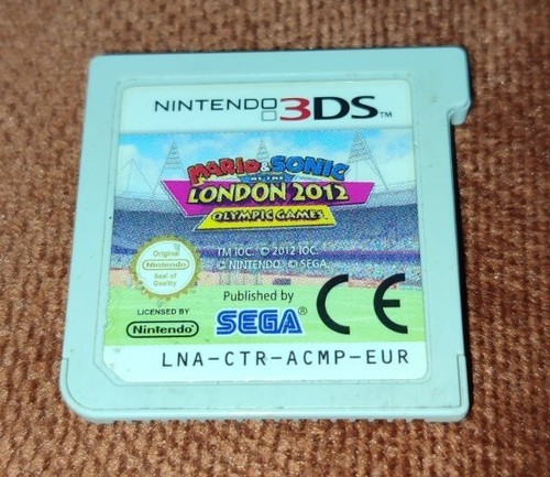 Jeu PAL EURO "MARIO & SONIC LONDON 2012" NINTENDO 3DS / 2DS LOOSE TRES ...