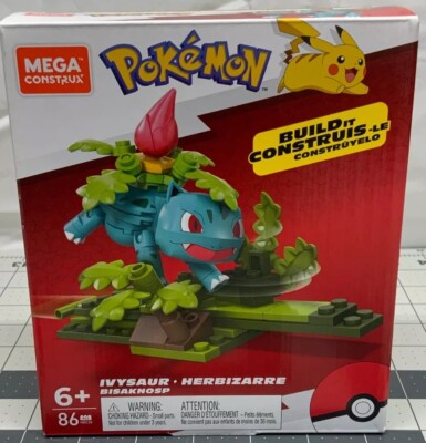 Mega Construx Pokemon Ivysaur Construction Set 86 Pieces HGC20 Build It ...