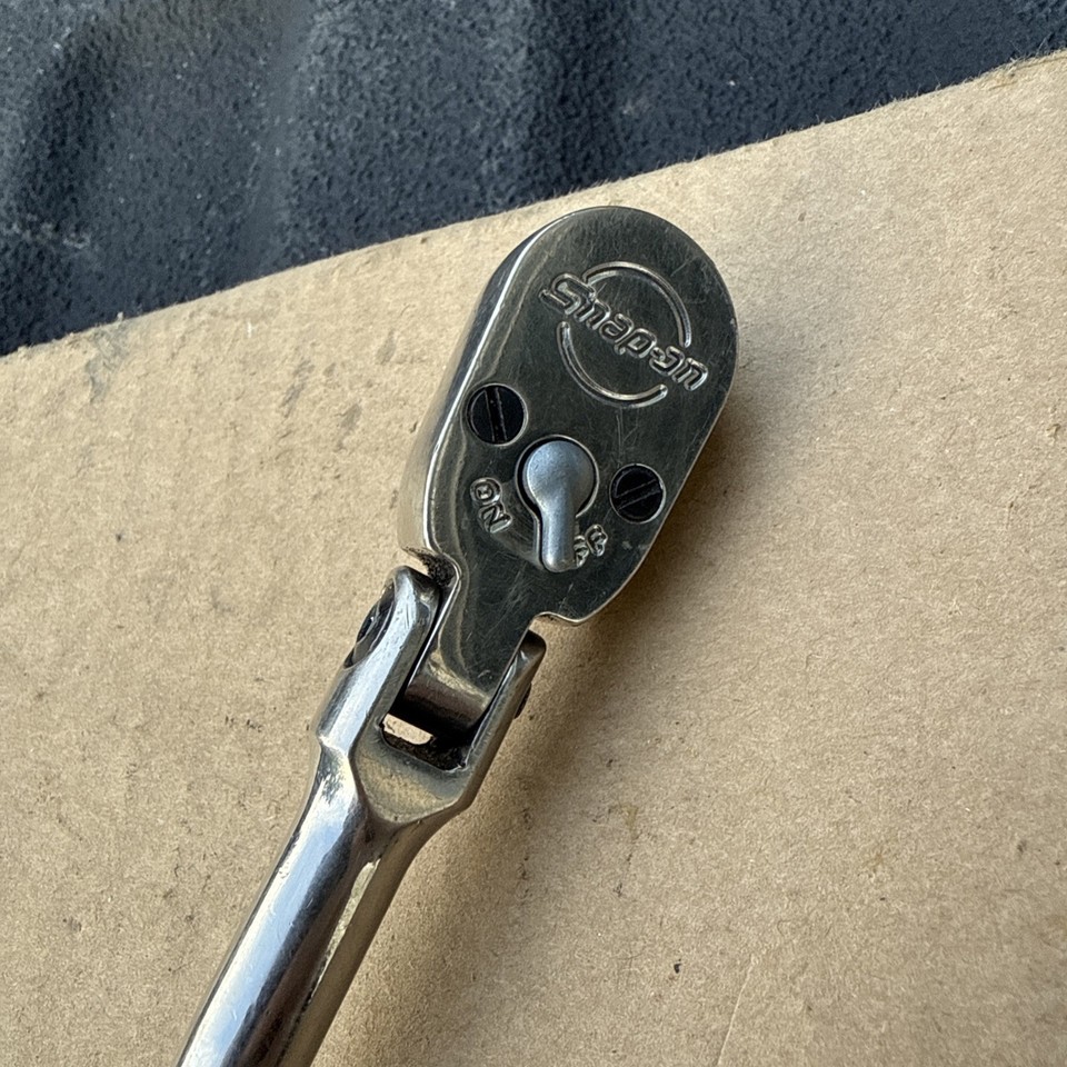 Snap On THLLF72 1/4” Drive Long Flex Head Ratchet Soft Grip #65 | eBay