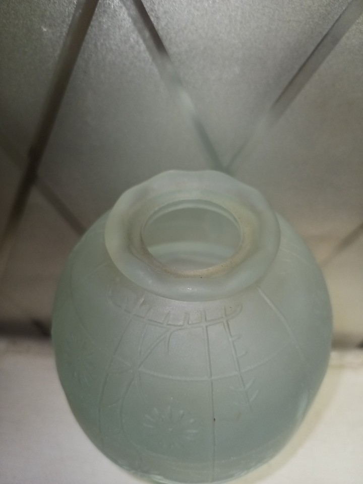 vintage Westmoreland frosted satin glass fairy lamp. | eBay