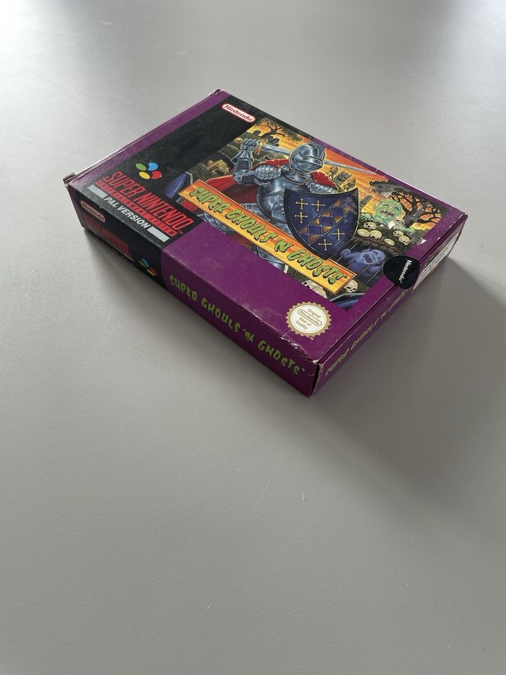 Super Ghouls N Ghosts Nintendo SNES PAL | eBay UK