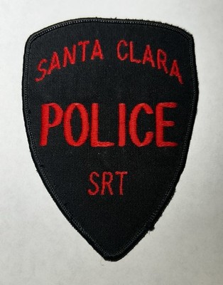 CALIFORNIA 1ST ISSUE SANTA CLARA SRT SPECIAL RESPONSE TEAM POLICE PATCH ...