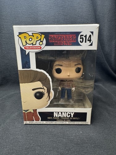 Funko Pop! Vinyl: Stranger Things - Nancy Wheeler (w/ Gun) #514 ...