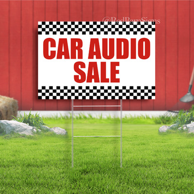 CAR AUDIO SALE Stereo Speakers Service Auto Sound Indoor Outdoor Yard ...