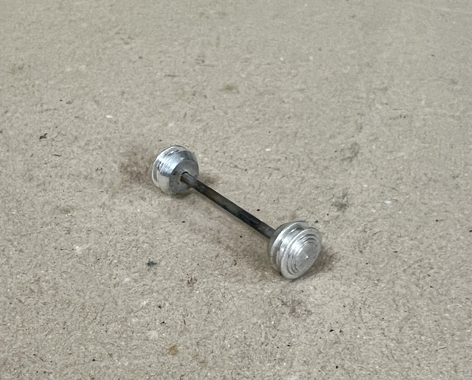 DINKY FORD TRANSIT FIRE VAN #286 - ORIGINAL AXLE WITH TURNED HUBS | eBay