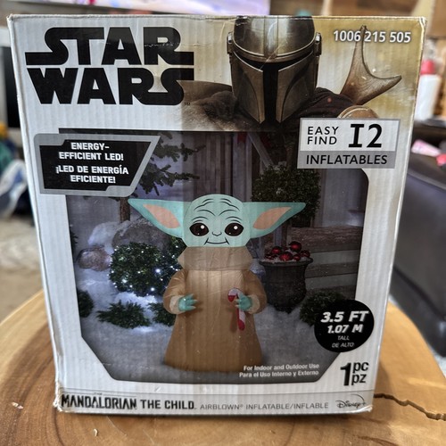 Star Wars The Mandalorian The Child Airblown Inflatable 4.5' Gemmy ...