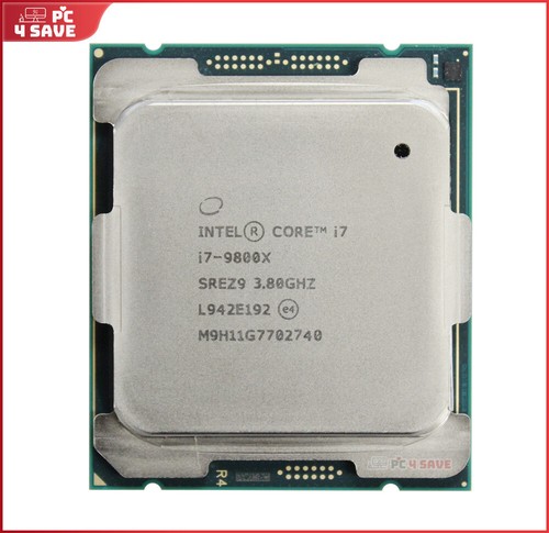 Intel Core i7-9800X CPU 3.80GHz 8-Core 16.50MB LGA-2066 Desktop ...