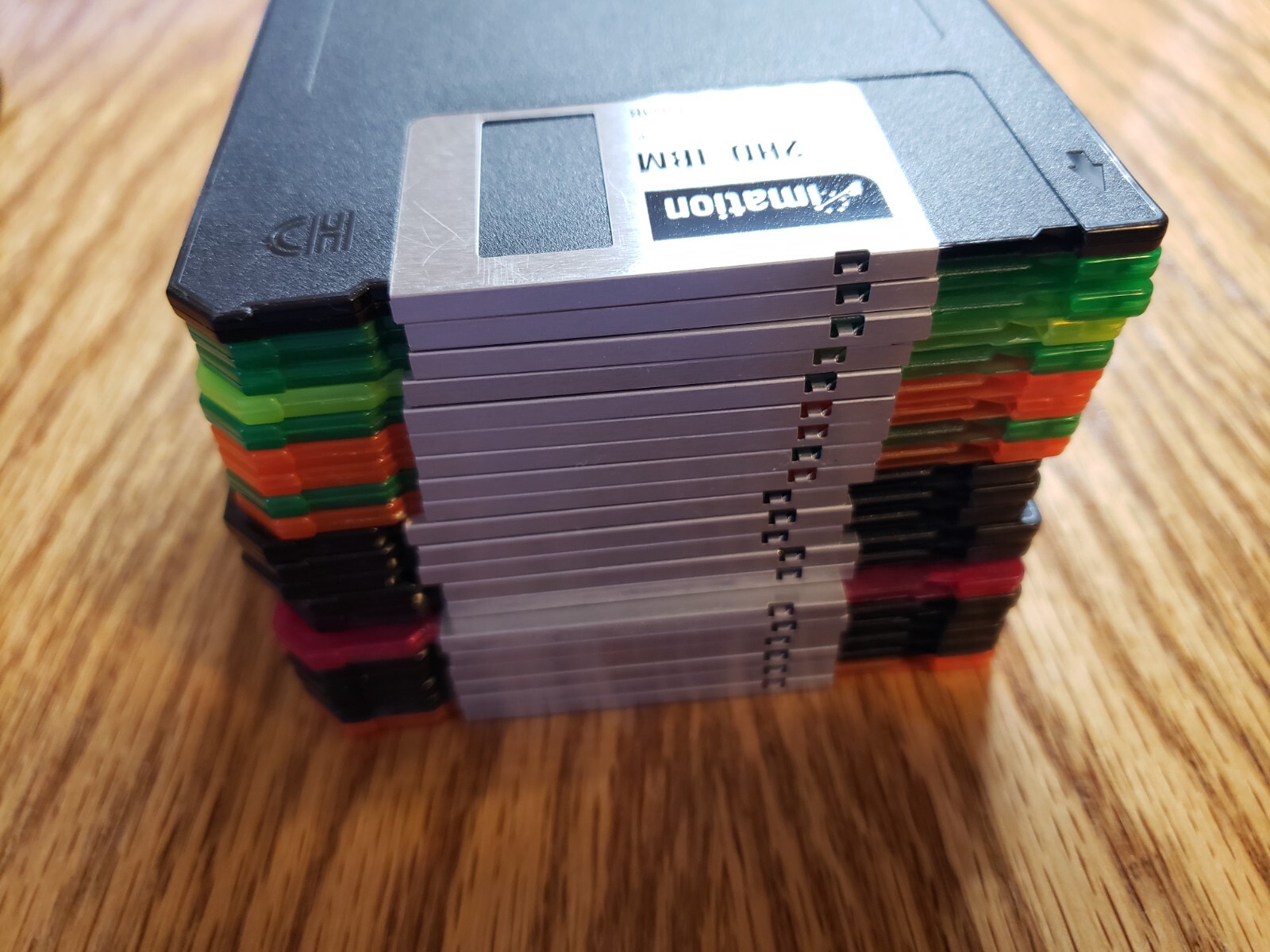 (20) standard size 1/2 FLOPPY DISKS, brand IMATION, used. | eBay