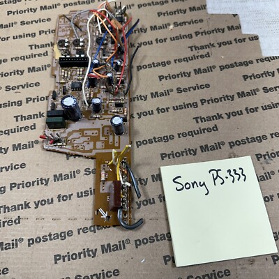 Sony Turntable PS-333 Full Part Out - Control Circuit Board | eBay