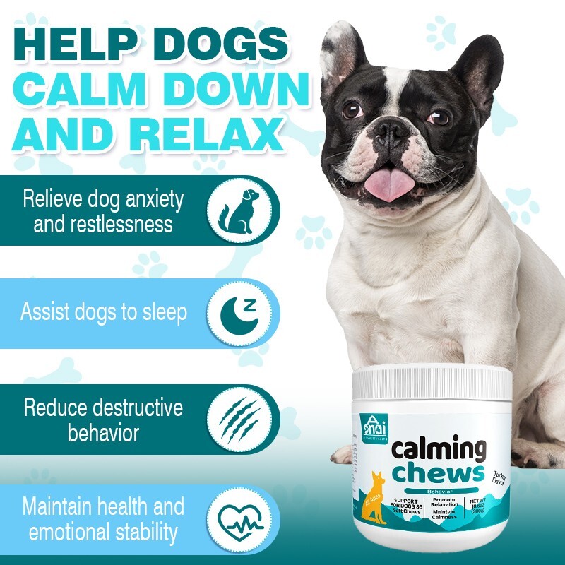 Dog Calming Chews Help Calmness | Relaxation | Anxiety Relief | eBay