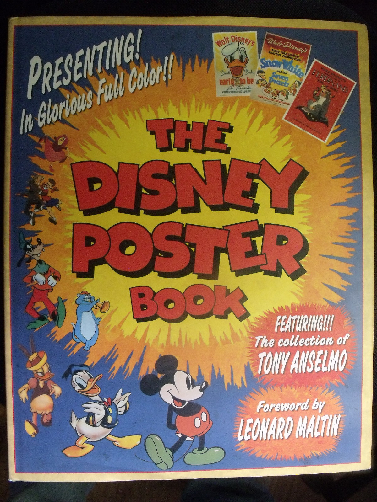 The Disney Poster Book Featuring the Collection of Tony Anselmo ...