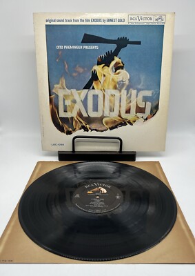 *RARE* EXODUS OG 1960'S SOUNDTRACK RECORD ALBUM LOC-1058 MONO Otto ...