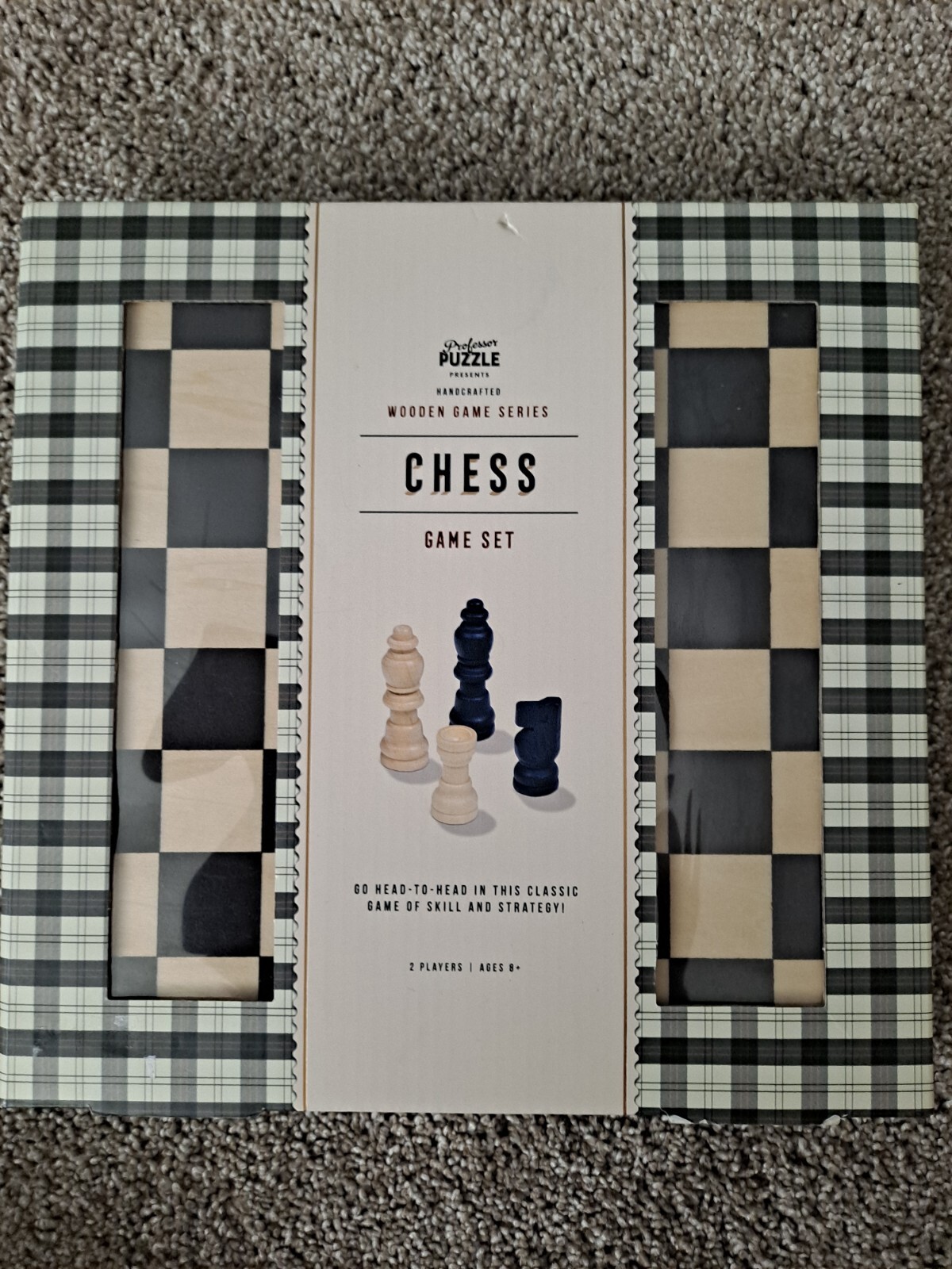 Professor Puzzle Handcrafted Wooden Game Series Chess Game Set | eBay